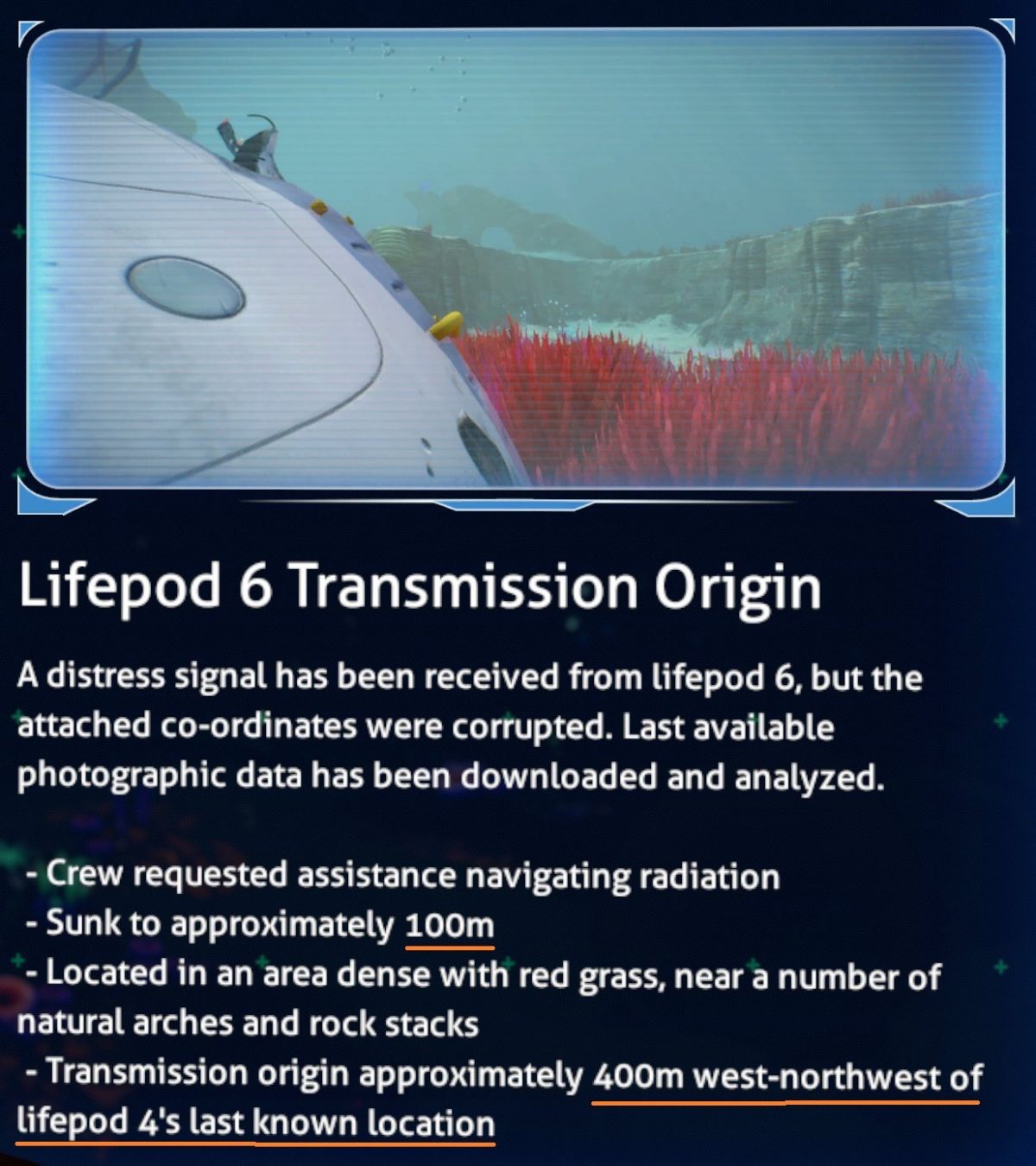 Subnautica: Lifepod 6 – Craftable Worlds